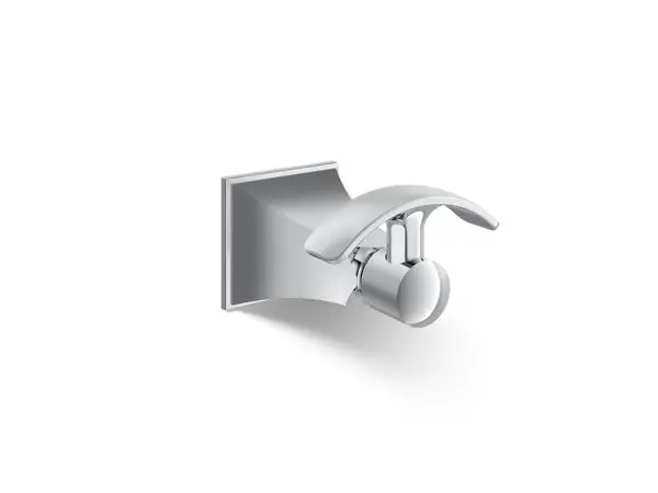 KOHLER Memoirs Stately Robe Hook - Polished Chrome
