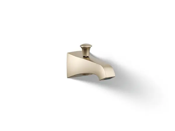 KOHLER Memoirs Stately Wall-mount Bath Spout With Diverter - Vibrant Brushed Bronze