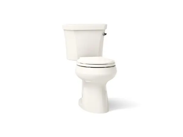 KOHLER Highline Two-piece Round-front Toilet, 1.28 Gpf - One-color