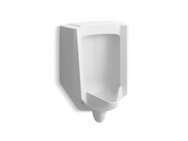 KOHLER Bardon High-efficiency Urinal Washout, Wall-hung, 0.125 Gpf To 1.0 Gpf, Rear Spud, Antimicrobial - One-color