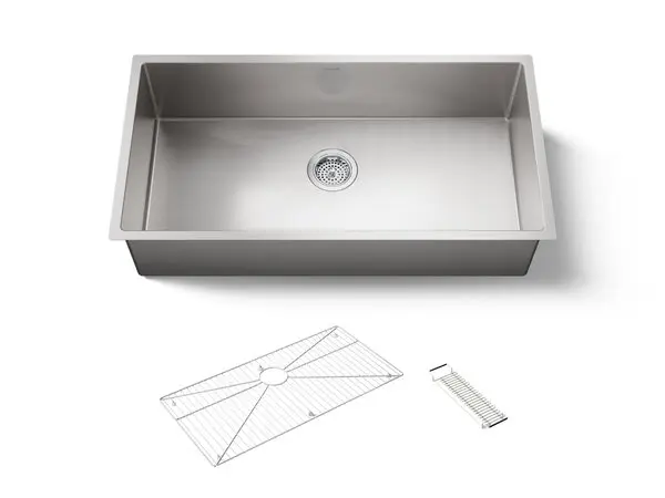 KOHLER Strive 35" Undermount Single-bowl Kitchen Sink - One-color