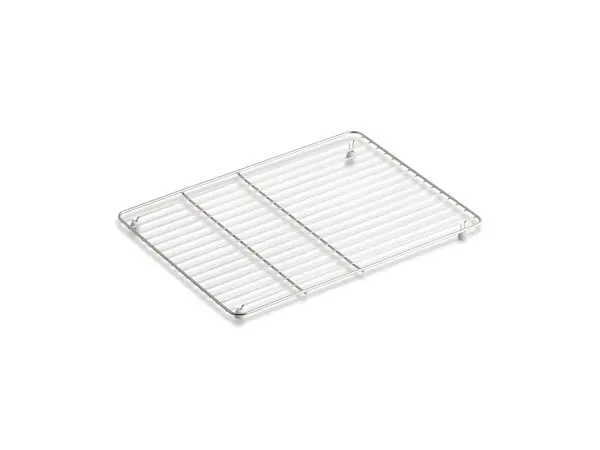 KOHLER Riverby Left-hand Sink Rack - Stainless Steel