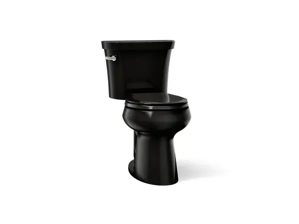 KOHLER Highline Elongated Toilet Bowl - Black Black