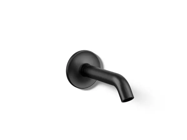 KOHLER Purist Wall-mount Bath Spout - Matte Black