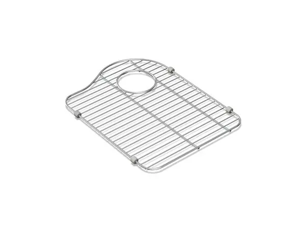 KOHLER Hartland Sink Rack, 13-1/8" X 16-7/8", For Right-hand Bowl - Stainless Steel