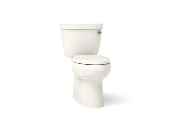 KOHLER Cimarron Two-piece Elongated Toilet With Skirted Trapway, 1.28 Gpf - One-color
