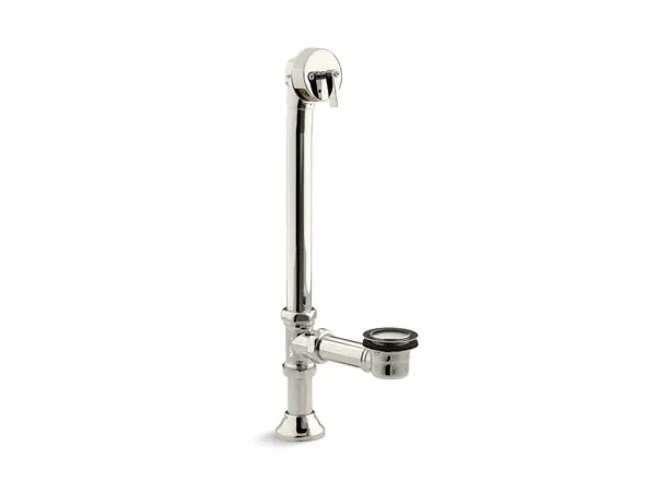 KOHLER Iron Works Decorative 1-1/2" Adjustable Pop-up Bath Drain For 5' Whirlpool With Tailpiece - One-color