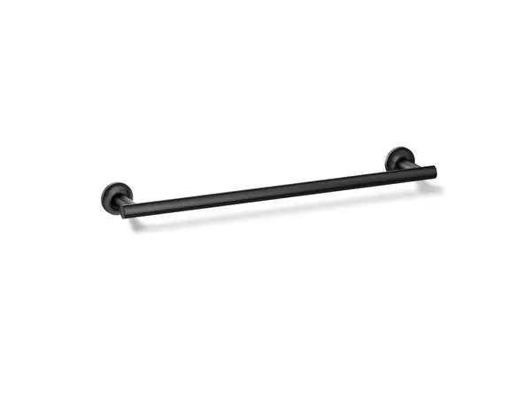 KOHLER Purist 18" Towel Bar - Matte Black