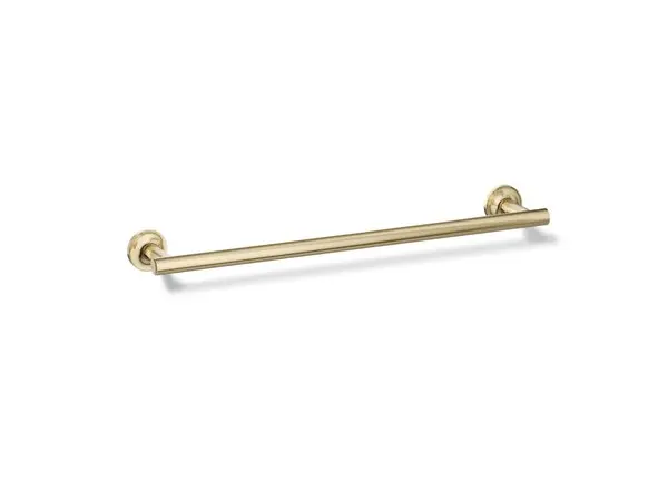 KOHLER Purist 18" Towel Bar - Vibrant French Gold