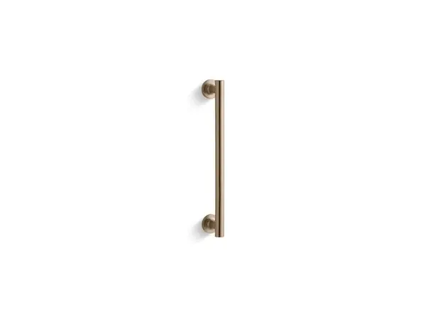 KOHLER Purist 14" Pivot Shower Door Handle - Vibrant Brushed Bronze