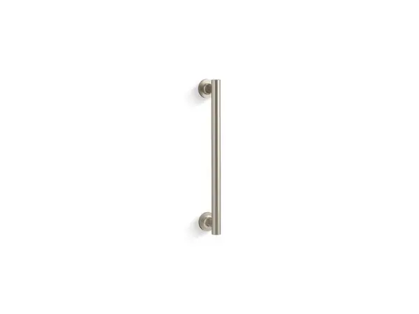 KOHLER Purist 14" Pivot Shower Door Handle - Vibrant Brushed Nickel