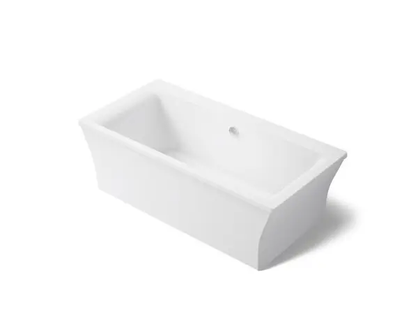 KOHLER Stargaze 72" X 36" Freestanding Bath With Fluted Shroud - One-color