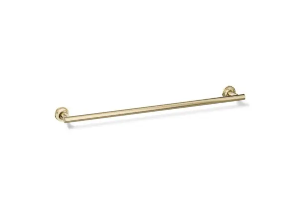 KOHLER Purist 24" Towel Bar - Vibrant French Gold