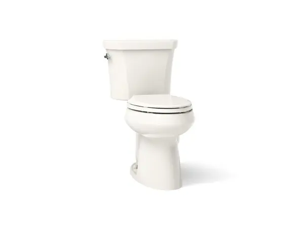 KOHLER Highline Two-piece Elongated Toilet, Dual-flush - One-color