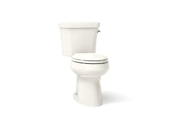 KOHLER Highline Two-piece Elongated Toilet, Dual-flush - One-color