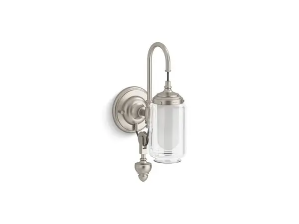 KOHLER Artifacts One-light Adjustable Sconce - Brushed Nickel