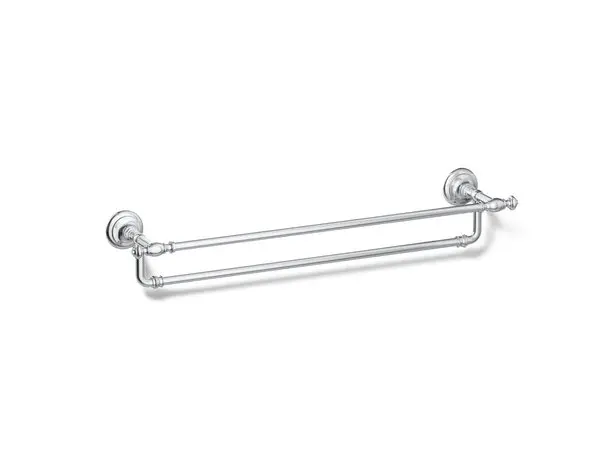 KOHLER Artifacts 24" Double Towel Bar - Polished Chrome