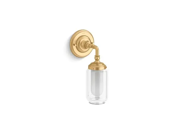 KOHLER Artifacts One-light Sconce - Brushed Moderne Brass