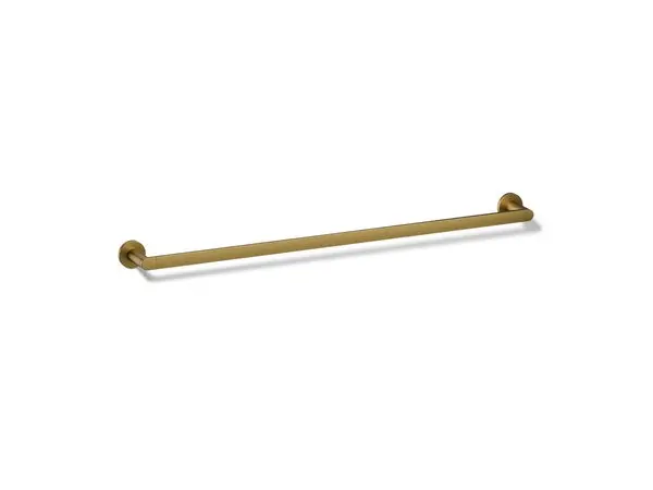 KOHLER Composed 30" Towel Bar - Vibrant Brushed Moderne Brass