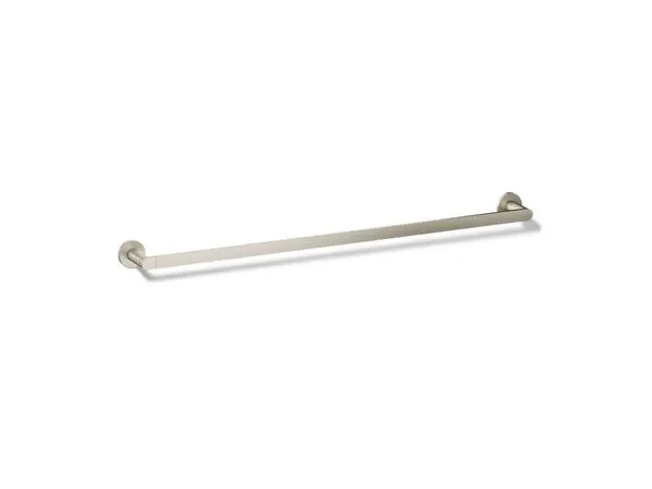 KOHLER Composed 30" Towel Bar - Vibrant Brushed Nickel