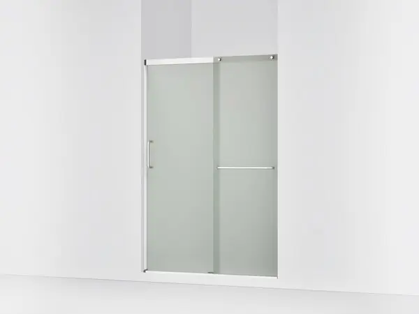 KOHLER Elate Sliding Shower Door, 70-1/2" H X 44-1/4 47-5/8" W, With 1/4" Thick Frosted Glass - One-color