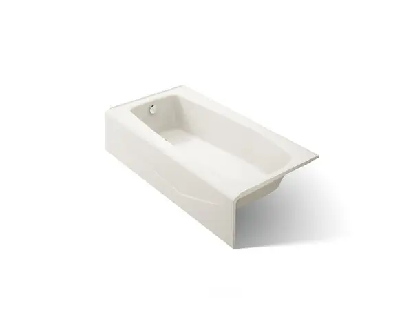 KOHLER Villager 60" X 30-1/4" Alcove Bath, Left Drain - One-color