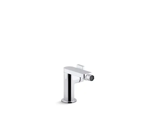 KOHLER Composed Single-handle Bidet Faucet With Lever Handle - Polished Chrome