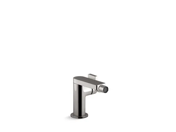 KOHLER Composed Single-handle Bidet Faucet With Lever Handle - Vibrant Titanium