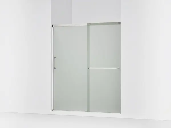 KOHLER Elate Sliding Shower Door, 70-1/2" H X 56-1/4 59-5/8" W, With 1/4" Thick Frosted Glass - One-color