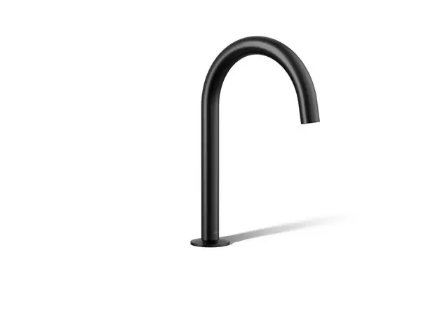 KOHLER Components Deck-mount Bath Spout With Tube Design - Matte Black