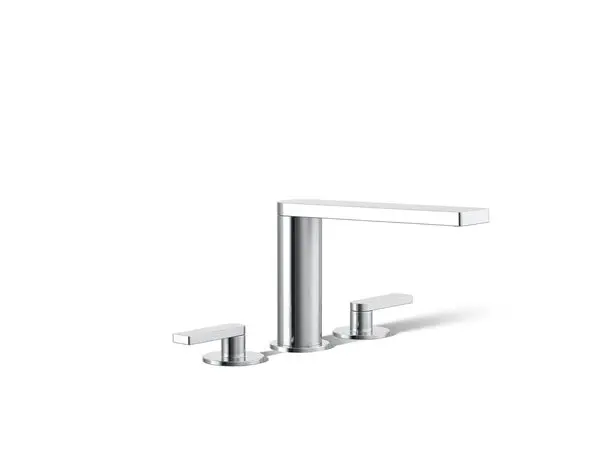 KOHLER Composed Deck-mount Bath Faucet With Lever Handles - Polished Chrome