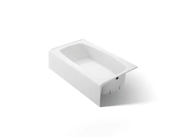 KOHLER Seaforth 54" X 30-1/4" Alcove Bath, Right Drain - One-color