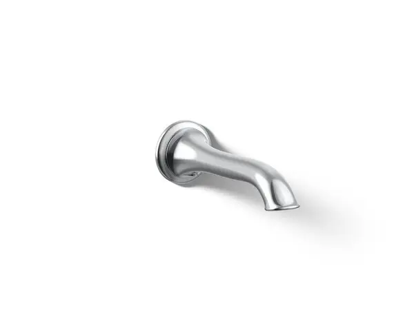 KOHLER Artifacts Wall-mount Bath Spout With Flare Design - Polished Chrome
