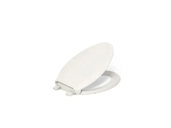 KOHLER Cachet Quick-release Elongated Toilet Seat - Biscuit