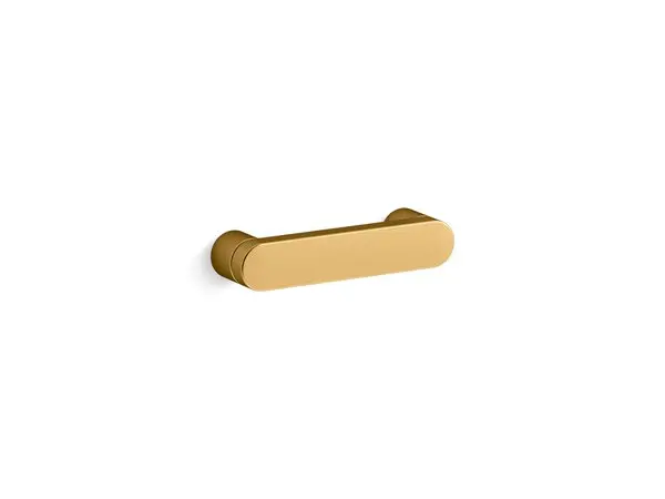 KOHLER Composed 3" Cabinet Pull - Vibrant Brushed Moderne Brass