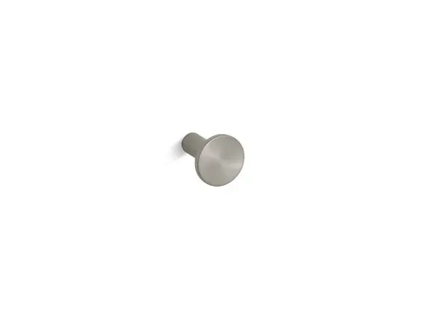 KOHLER Purist Cabinet Knob - Vibrant Brushed Nickel