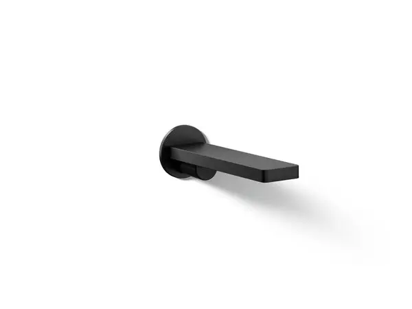 KOHLER Composed Wall-mount Bath Spout - Matte Black