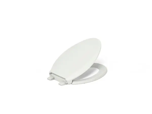 KOHLER Cachet Nightlight Readylatch Quiet-close Elongated Toilet Seat - Dune