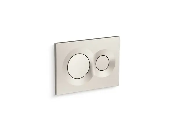 KOHLER Lynk Flush Actuator Plate For 2"x 4" In-wall Tank And Carrier System - Vibrant Brushed Nickel