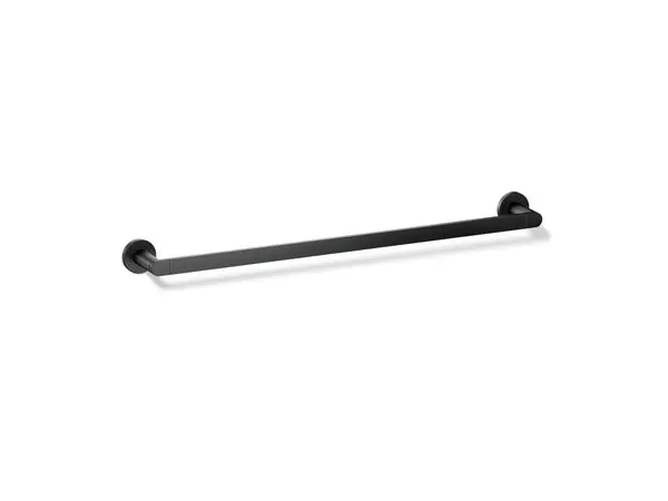 KOHLER Composed 24" Towel Bar - Matte Black