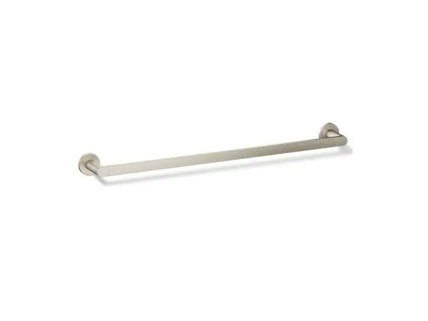 KOHLER Composed 24" Towel Bar - Vibrant Brushed Nickel