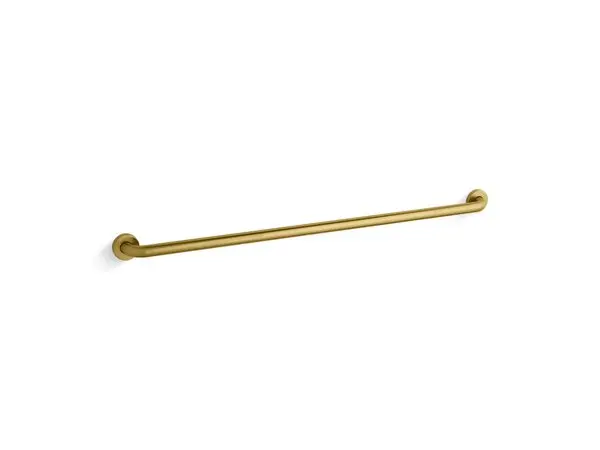 KOHLER Contemporary 42" Grab Bar - Vibrant Brushed Moderne Brass