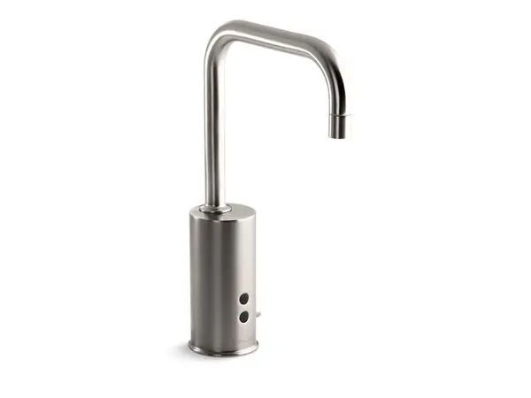 KOHLER Gooseneck Touchless Single-hole Lavatory Faucet With Insight Sensor Technology And Temperature Mixer - One-color