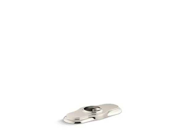 KOHLER Artifacts Escutcheon Plate - Vibrant Polished Nickel
