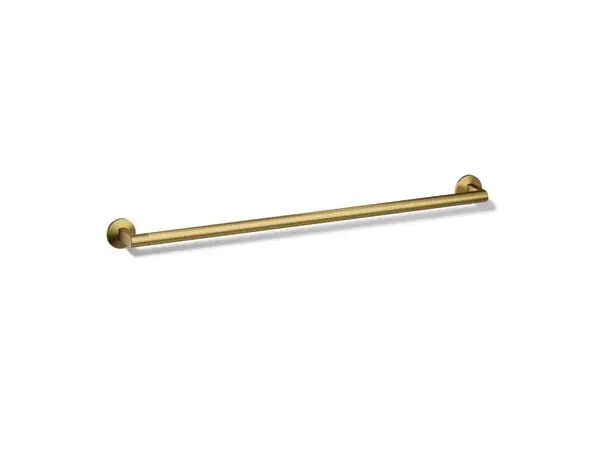 KOHLER Components 30" Towel Bar - Vibrant Brushed Moderne Brass