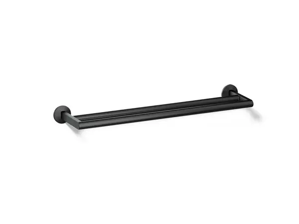 KOHLER Components Double Towel Bar - Matte Black