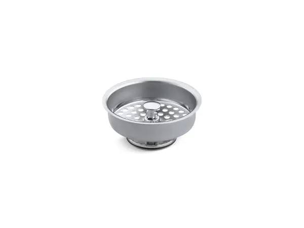 KOHLER Duostrainer Sink Strainer Basket - Polished Chrome