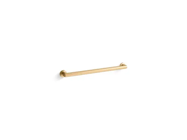 KOHLER Components 24" Grab Bar - Vibrant Brushed Moderne Brass