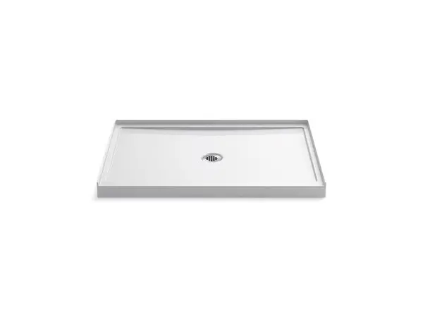 KOHLER Rely 48" X 34" Alcove Shower Base, Center Drain - One-color