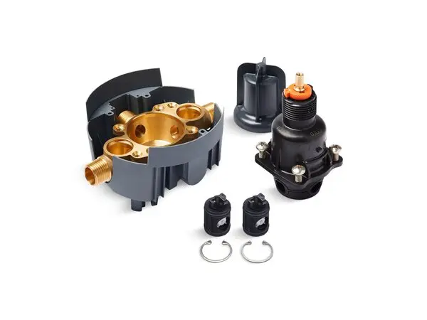 KOHLER Rite-temp Pressure-balancing Valve Body And Cartridge Kit With Service Stops - One-color